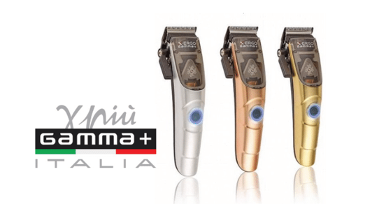 מכונת תספורת GAMMA X-ERGO | מכונות תספורת | מכשירי טיפוח | המאיר מוצרי חשמל