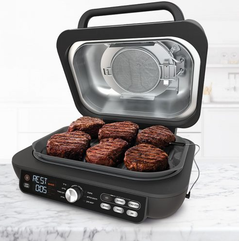 נינג'ה גריל מקס פרו AG653 Ninja Grill MAX PRO | סירי בישול גריל ומנגל ...
