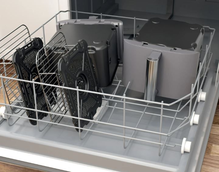 סיר טיגון ובישול ללא שמן כפול דו קומתי NINJA נינג'ה SL403 | סירי טיגון ...